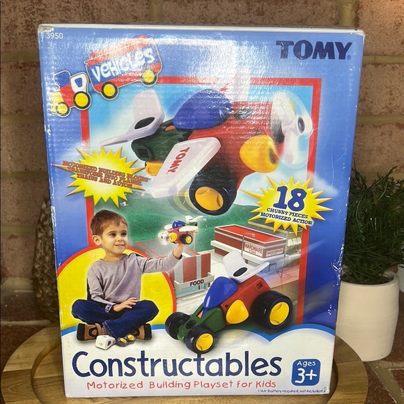 tomy | Toys | Tomy Constructables Motorized Building Playset Multicolor ...